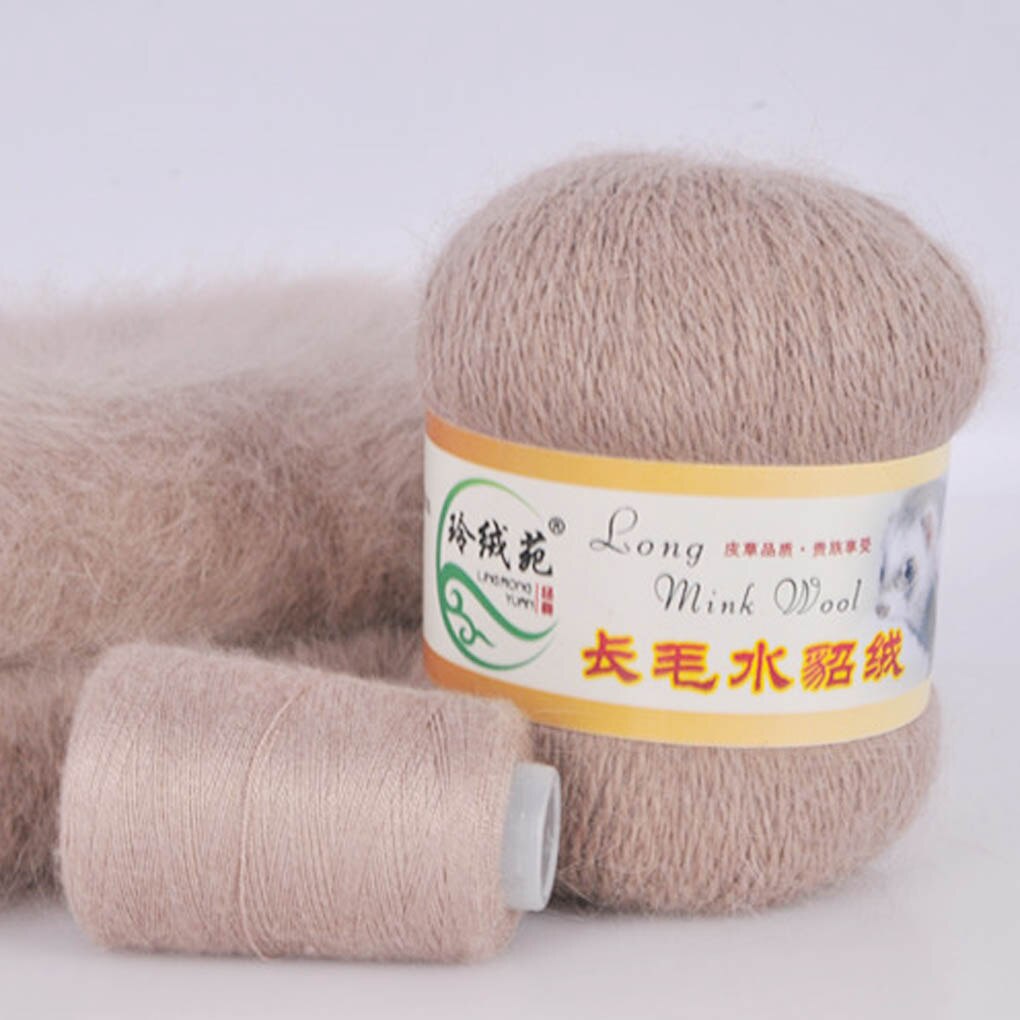 50+20g/set Soft Mink Wool Yarn Hand-knitted Luxury... – Vicedeal