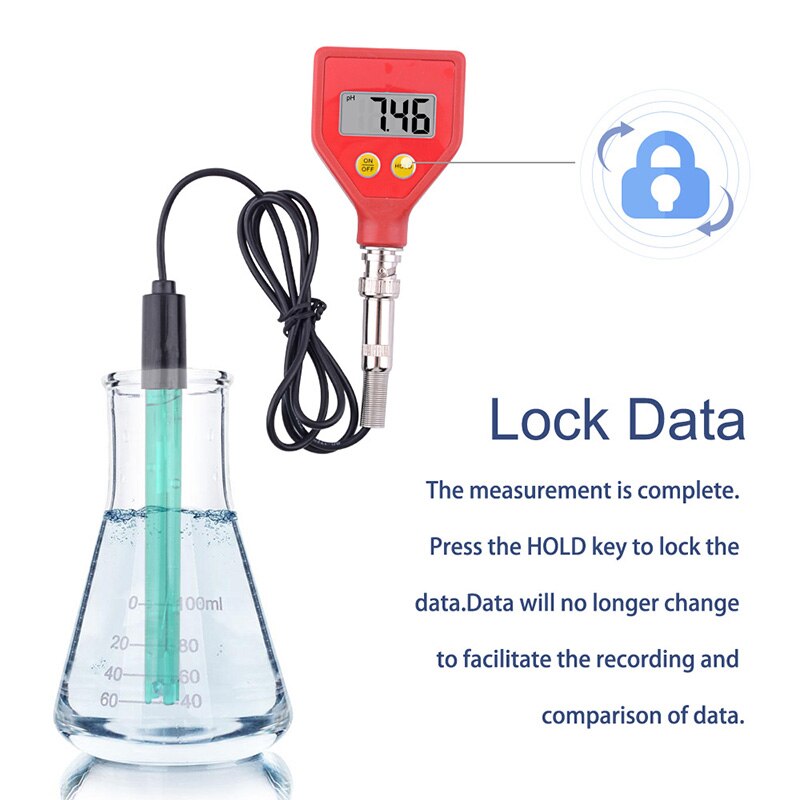 PH-98105 PH Meter Digital Acidity Meter Glass Elec... – Vicedeal