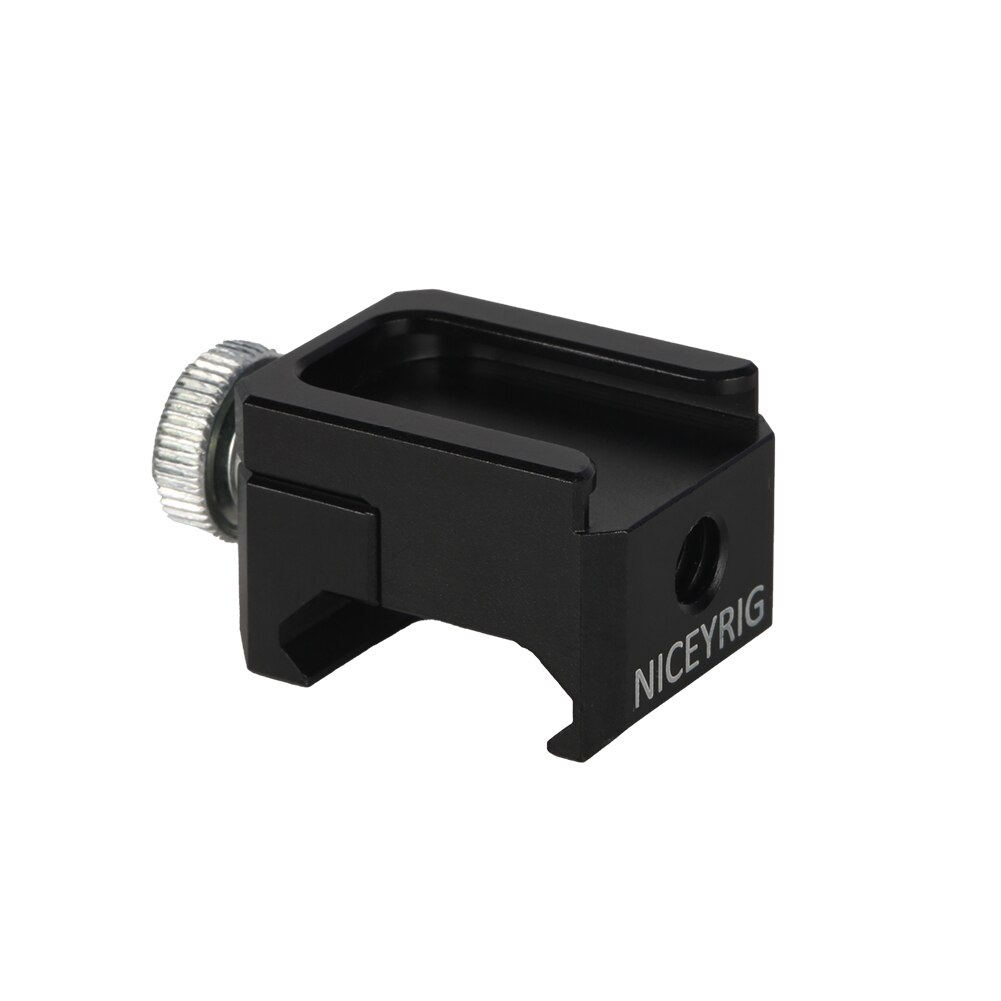 Niceyrig Nato Rail Clamp with Cold Shoe Mount Adap... – Grandado