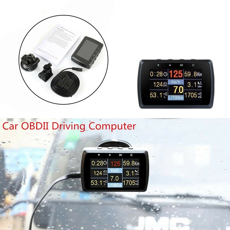 Multi Functional Smart Car OBD HUD Digital Meter F... – Vicedeal