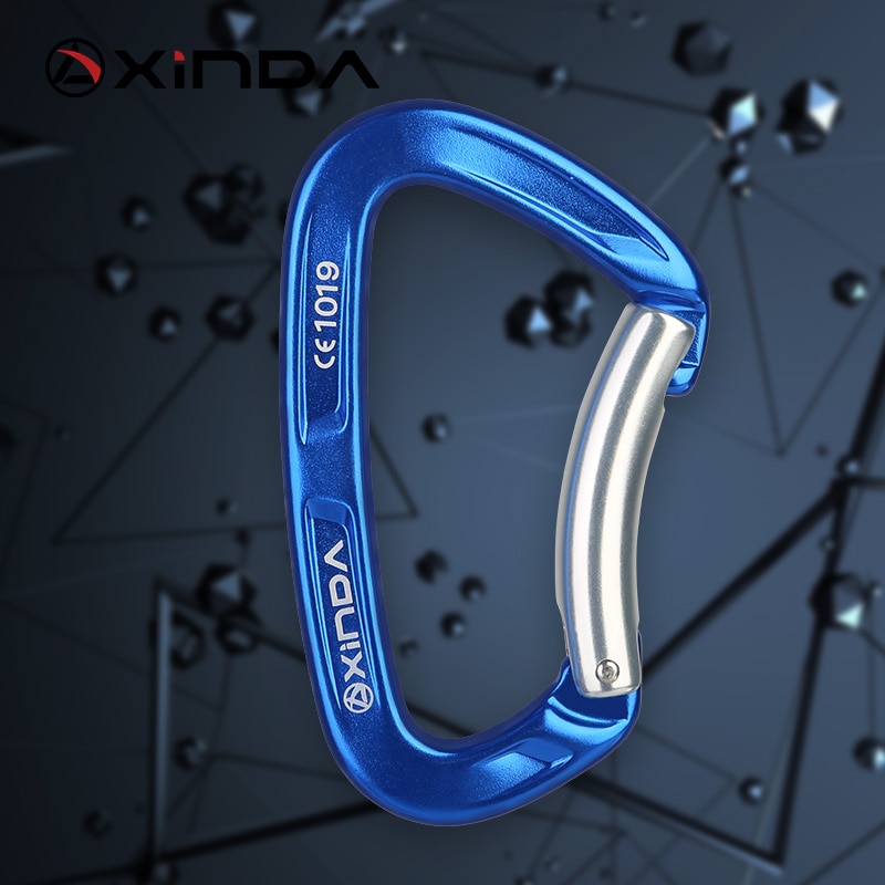 XINDA 25KN Rock Climbing Bent Quickdraw Spring-loa... – Vicedeal