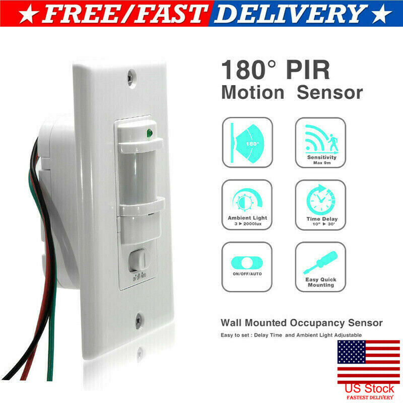 Smart PIR Motion Sensor Switch AC 85V - 230V Reces... – Grandado