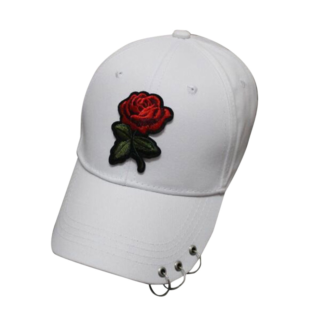 Summer ladies flower baseball cap female cotton em... – Grandado
