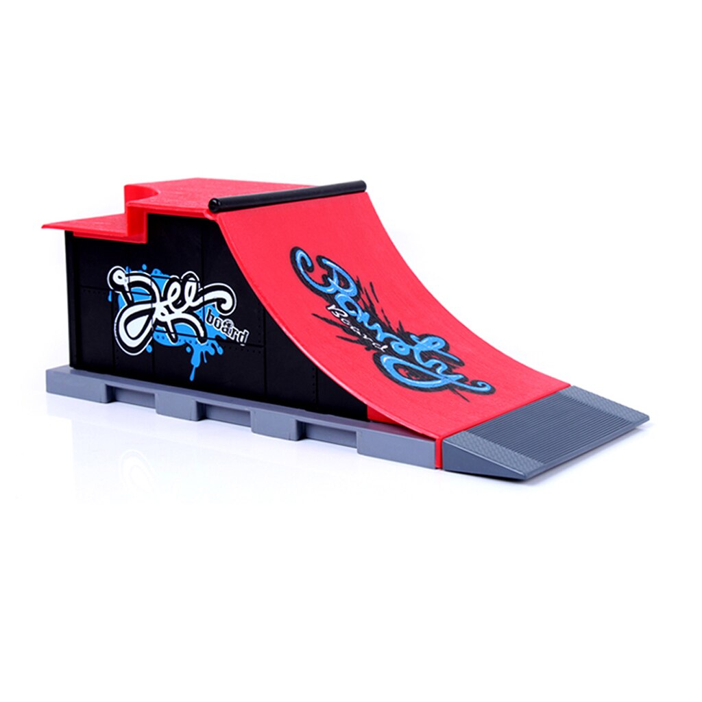 Plastic Mini Skateboard and Ramp set 23.5x10x9cm K... – Vicedeal