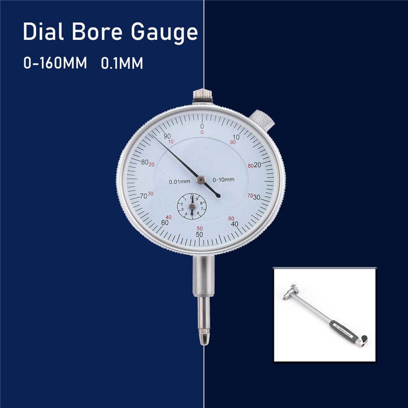 50-160mm 0.01mm Accurate Dial Bore Gauge Center Ri... – Grandado