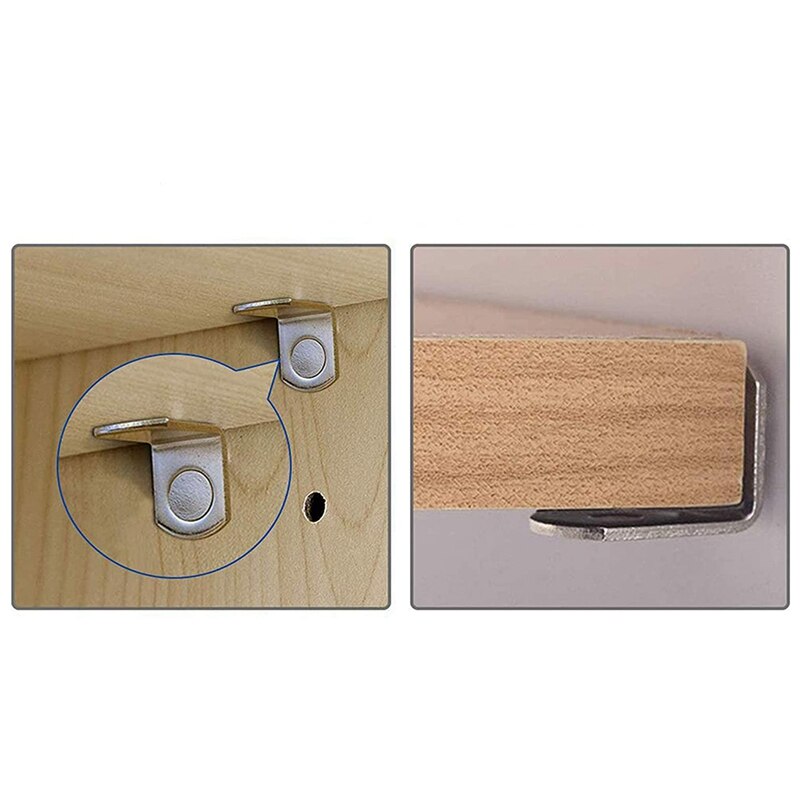 50 Pcs Shelf Support Pegs 6Mm L-Shaped Shelf Suppo... – Vicedeal