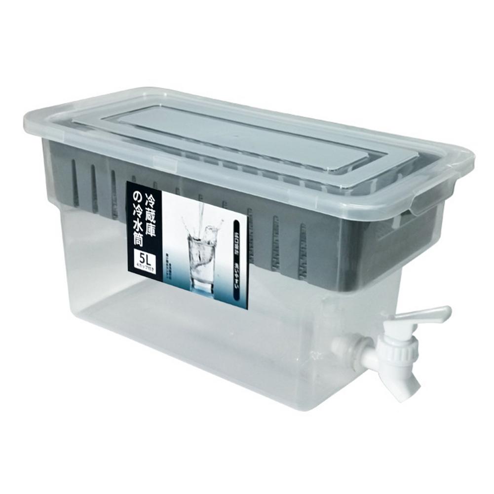 5L Jug With Tap Cold Water Container Bottle Kettle... – Grandado