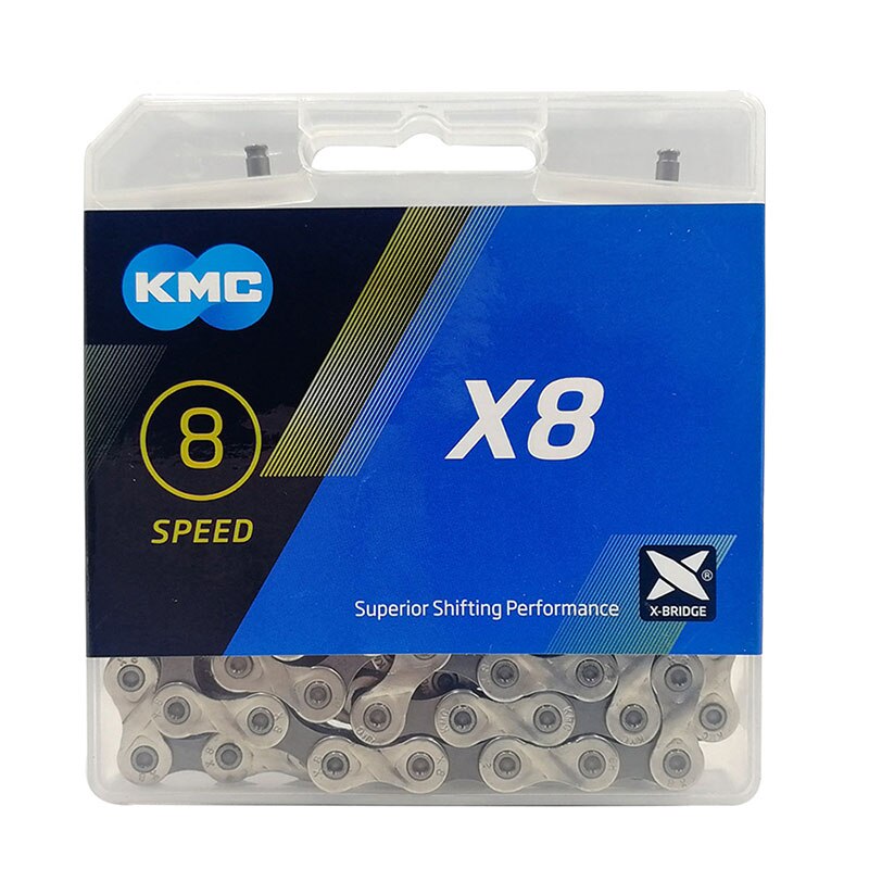 Kmc X8 Fietsketting 8 Speed 116 Links Ultralight M... – Vicedeal
