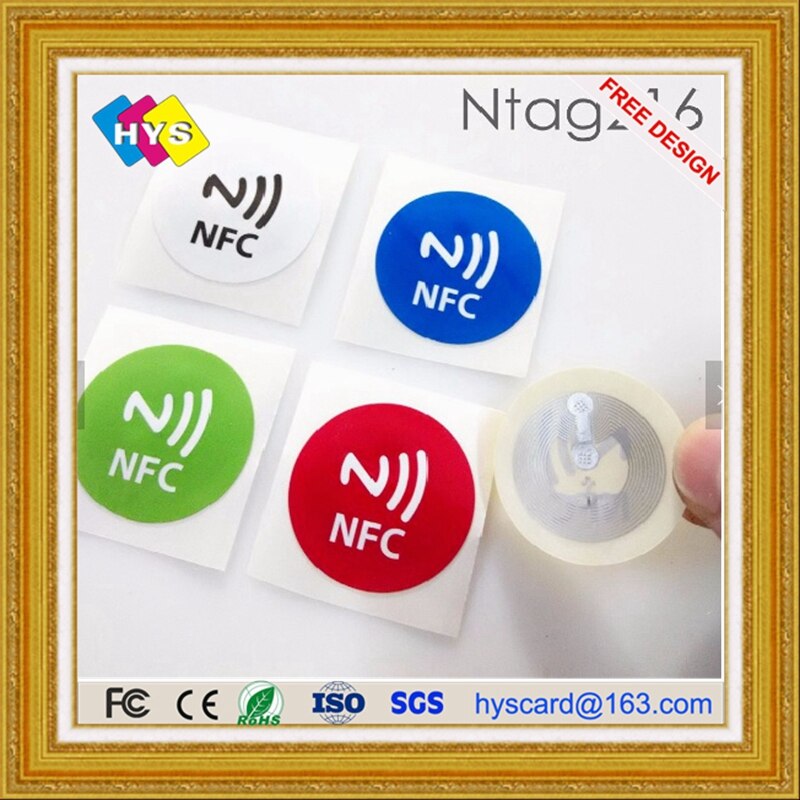 NFC RFID Kaart en Ntag 13.56 Mhz, IK Code Card Tag... – Vicedeal