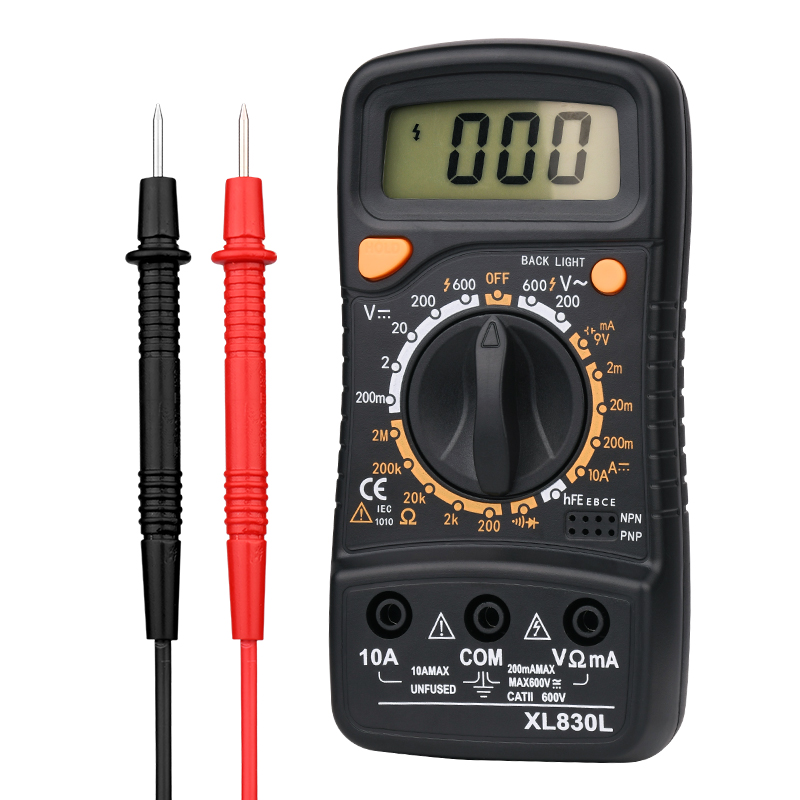 XL830L Digital Multimeter Tester Conitnuity Ohm AC... – Grandado