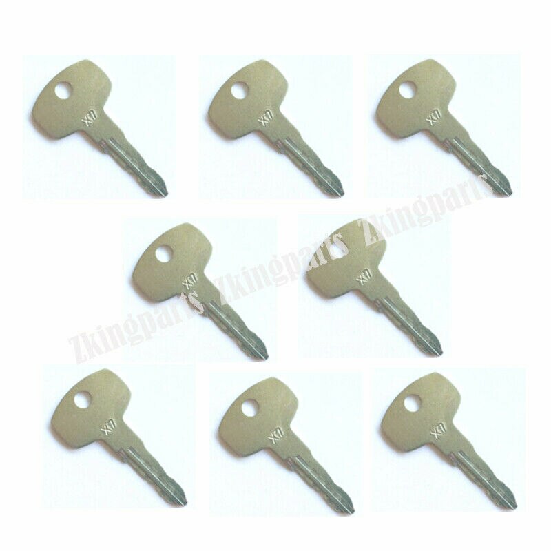 8pcs Construction Heavy Equipment Ignition key KEY... – Grandado