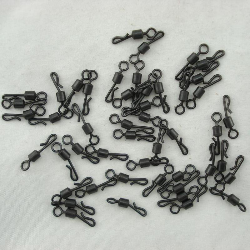 20pcs Matte Black Rolling Quick Change Swivels Wit... – Vicedeal