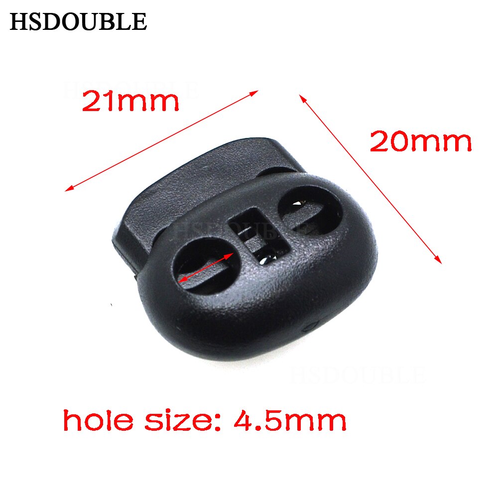 HSDOUBLE Cord Lock Bean Toggle Stopper Plastic Siz... – Vicedeal