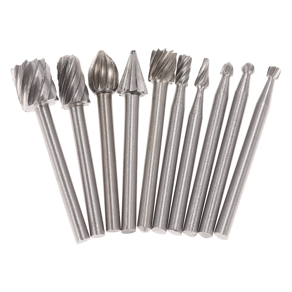 Electric Grinding Accessories 10pcs 3mm Shank HSS ... – Vicedeal