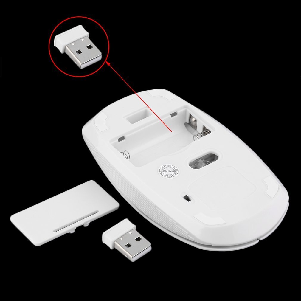2,4G Wifi maus USB Wireless und mäuse 1600 DPI 10M... – Vicedeal