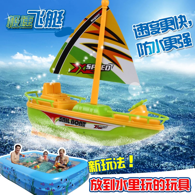 Child boats baby remote control electric ship mode... – Vicedeal