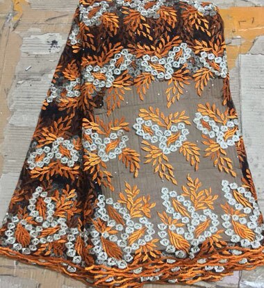 5 meter/mye nigerianske franske blondere brodert t... – Grandado