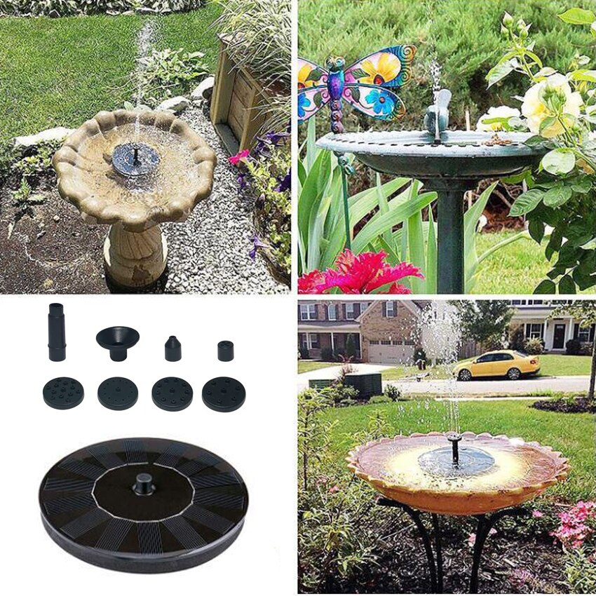 Small Solar Floating Water Fountain for Pool Pond ... – Grandado