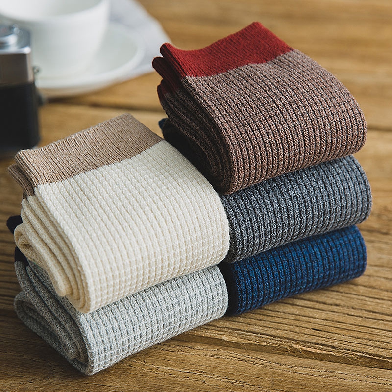 Men Long Socks Compression Man Dress Socks Male Br... – Grandado