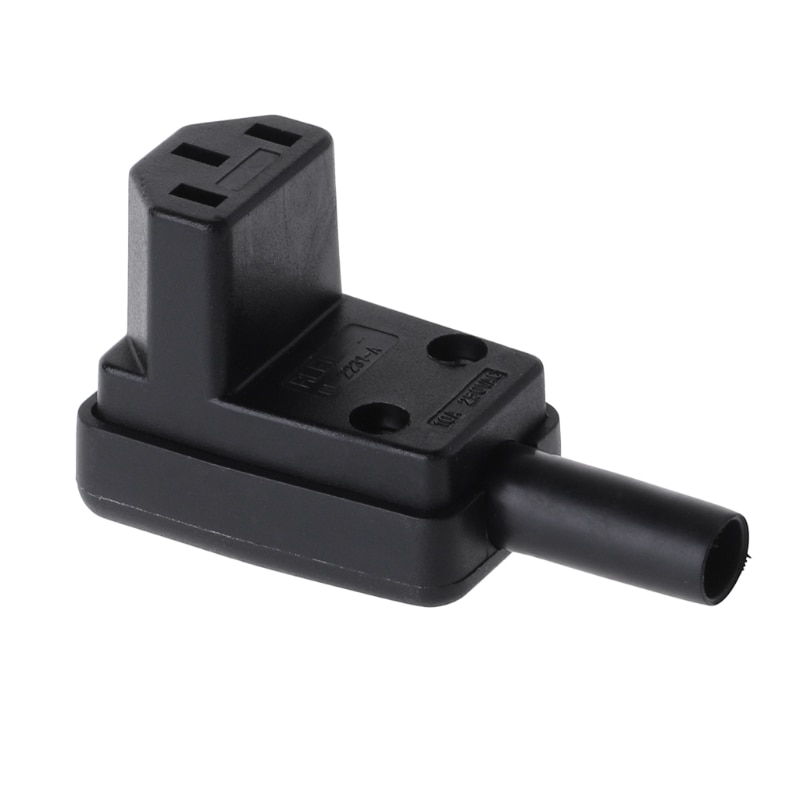 90 grad Abgewinkelt IEC 320 C13 Weibliche Stecker ... – Grandado