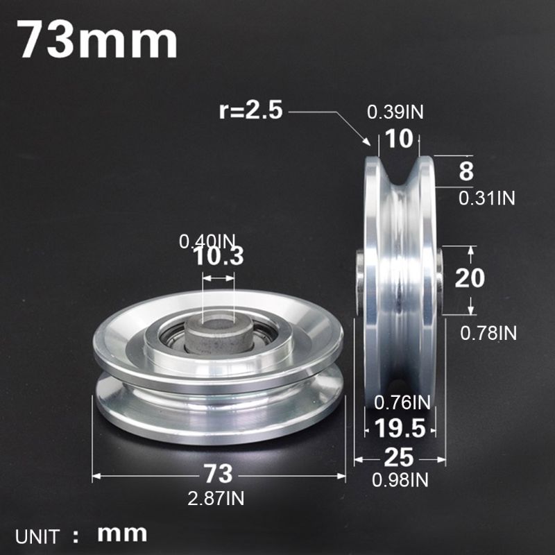Groef Katrol Kogellager Spoor Rollager Voor Lineai... – Grandado