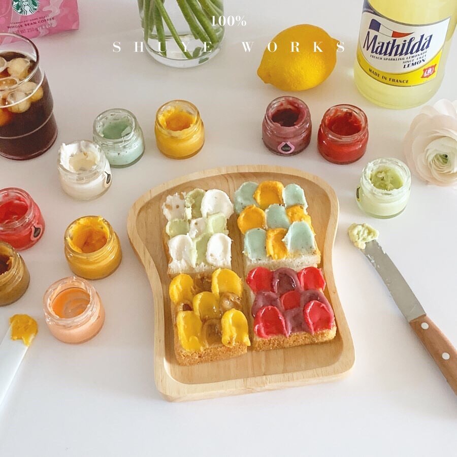 Oak wood toast plate solid wood fruit bread plate ... – Grandado