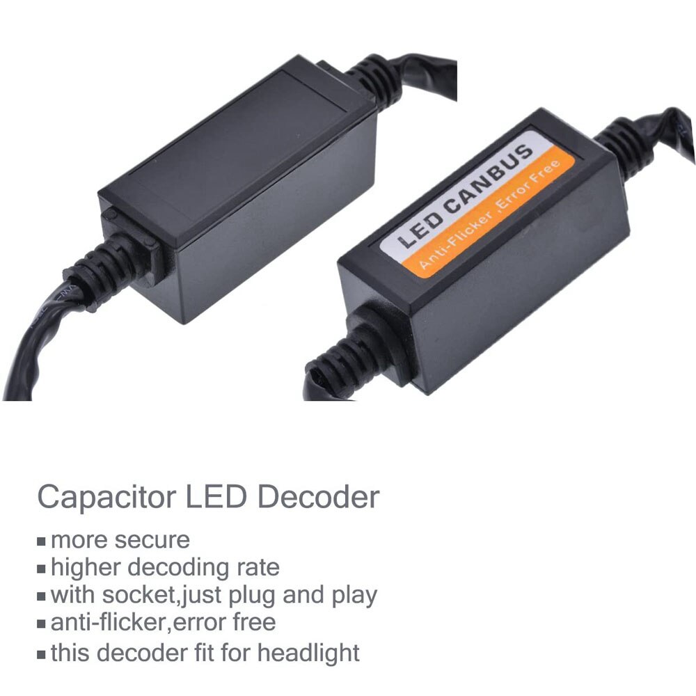 Auto LED Scheinwerfer Canbus Fehlerlose LED Decode... – Grandado