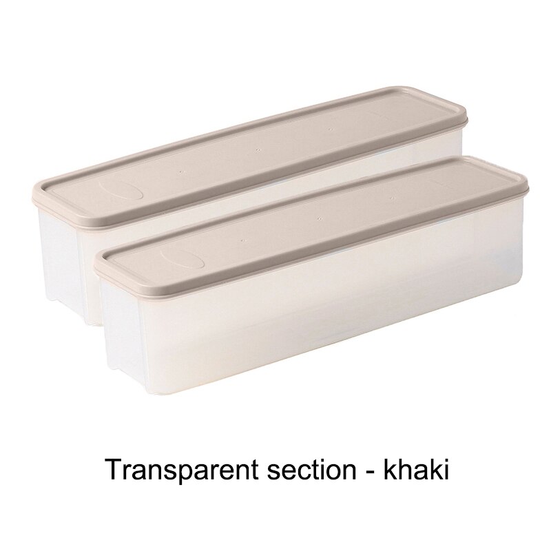 Refrigerator Food Storage Box With Lid Plastic Dra... – Grandado