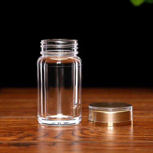 80ml Portable Acrylic Clear Small Medicine Bottle ... – Vicedeal