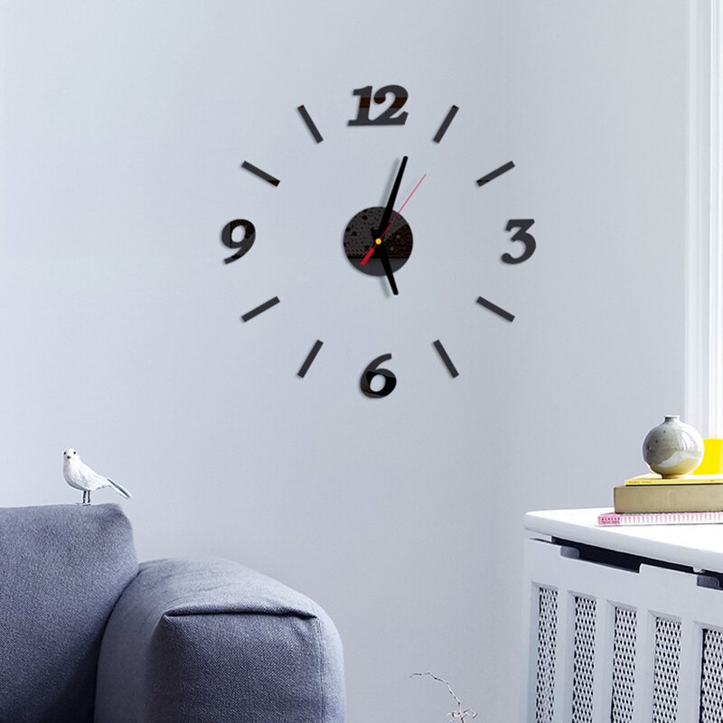 continental wall clock home Diy3D three-dimensiona... – Vicedeal
