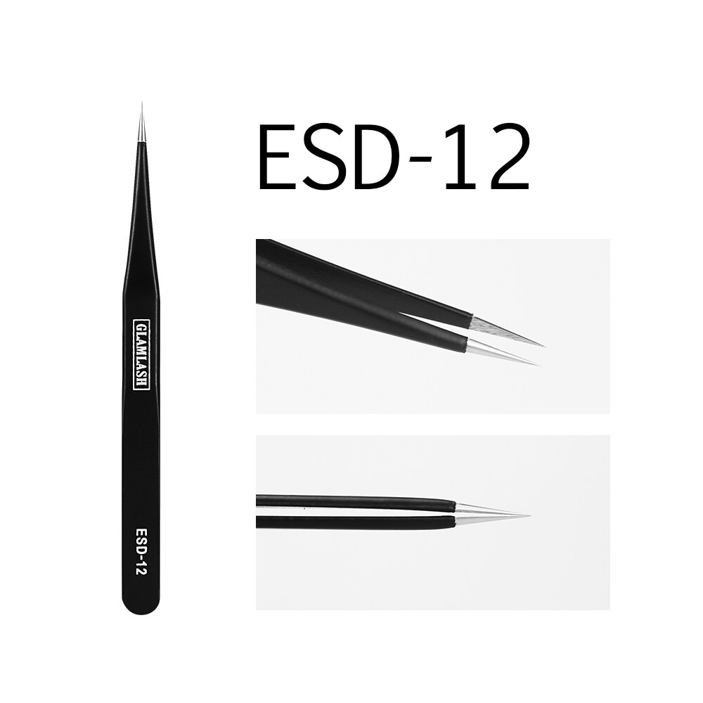 Anti-static ESD ST GL 6A-SA Stainless Steel Tweeze... – Vicedeal
