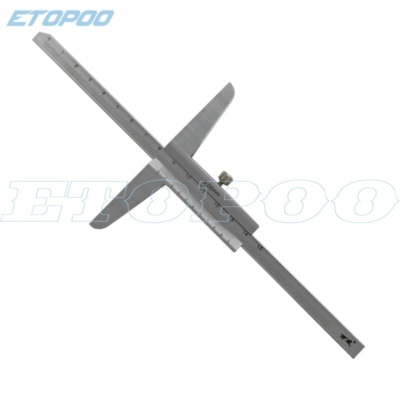 150mm 200mm 300mm Depth Vernier Caliper 0.02mm 0-1... – Grandado