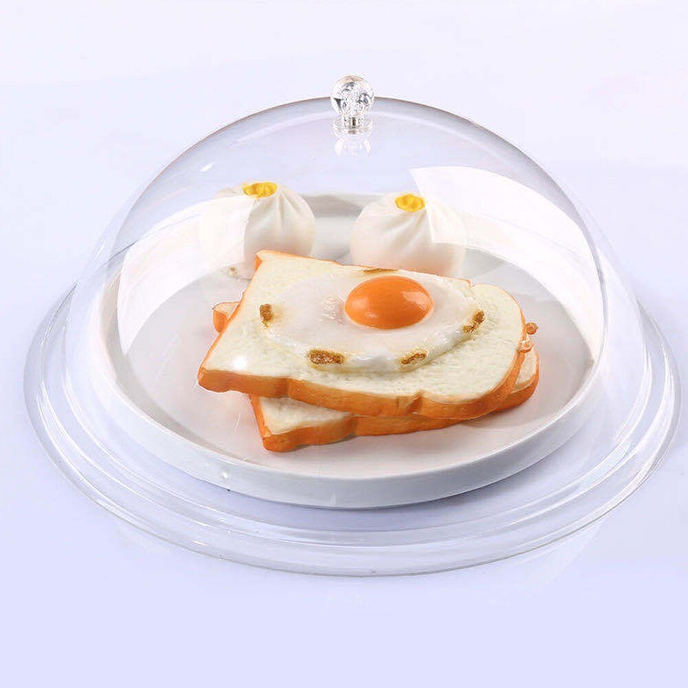 Acrylic Transparent Food Cover Plastic Circle Dust... – Vicedeal