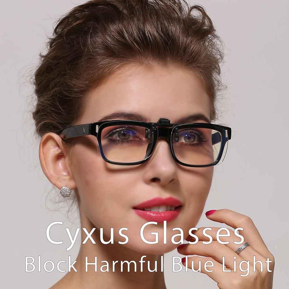 Cyxus Blue Light Blocking Clip-ons lente transpare... – Grandado