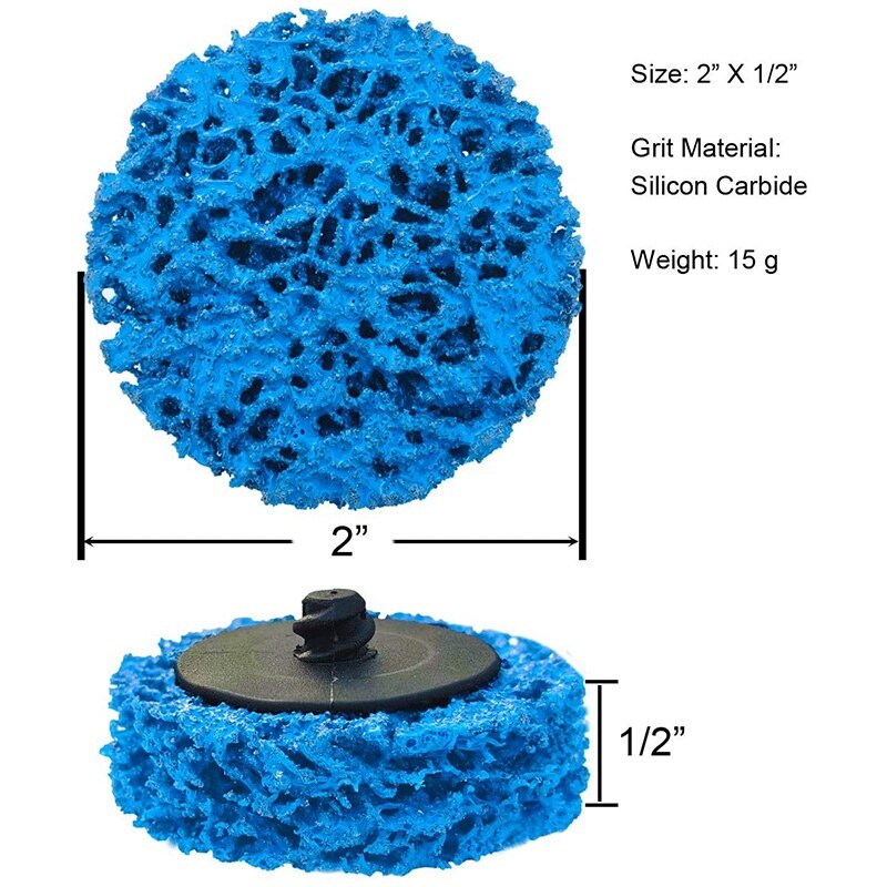 7Pcs 2 Inch 50mm Roloc Quick Change Disc Clean & S... – Vicedeal