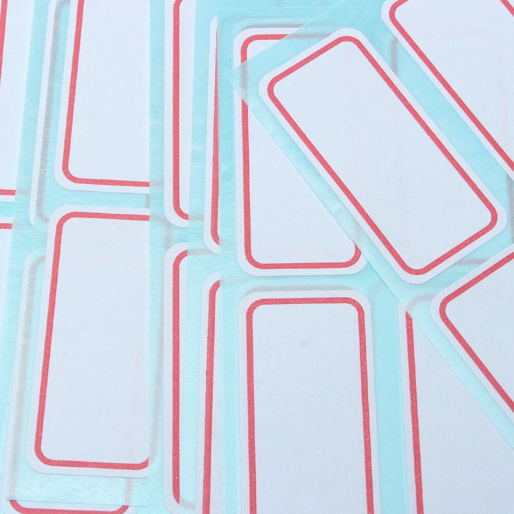 72pcs /Pack Stationery Label/Sticker White Label W... – Vicedeal