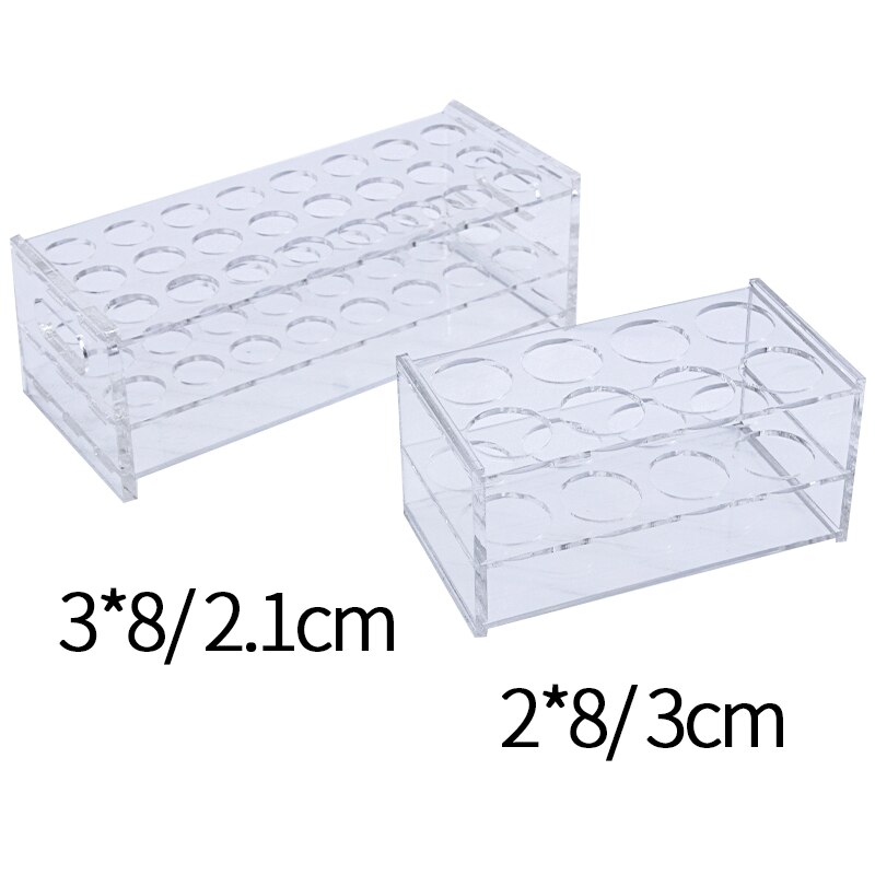 3 Columns 24 Holes Test Tube Rack Plexiglass Suita... – Vicedeal