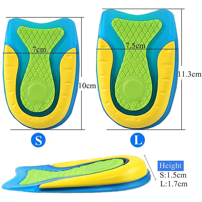 Gel Insole Silicone For Women Man Heel Cushion Ins... – Grandado