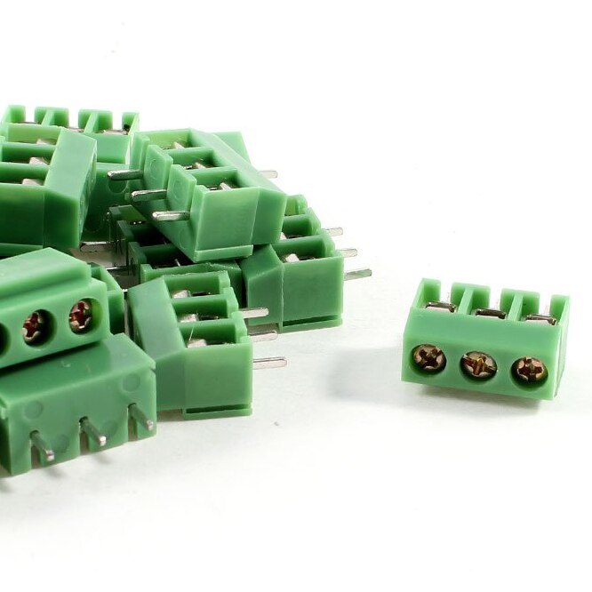 Stijl 20 Pcs 3 Pin 5Mm Pitch Pcb Mount Schroef Ter... – Vicedeal