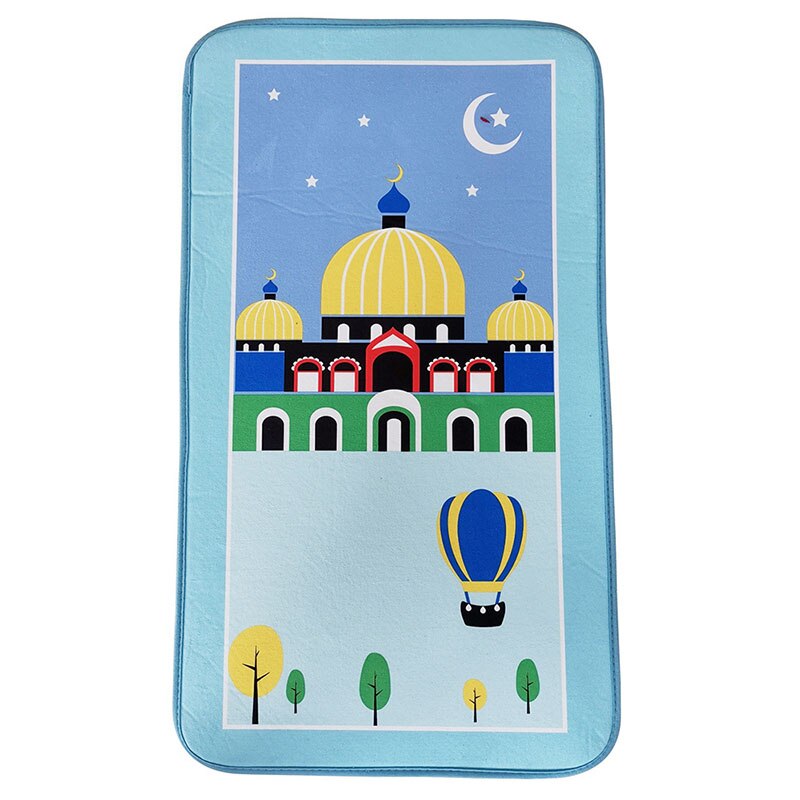 Kids Children Prayer Mat Thick Soft Islamic Muslim... – Vicedeal