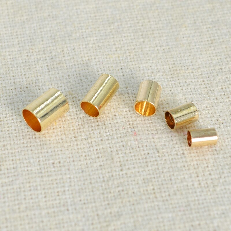 100 PCS 2.5-3-4-5mm Metal Leather Rope Copper End ... – Vicedeal