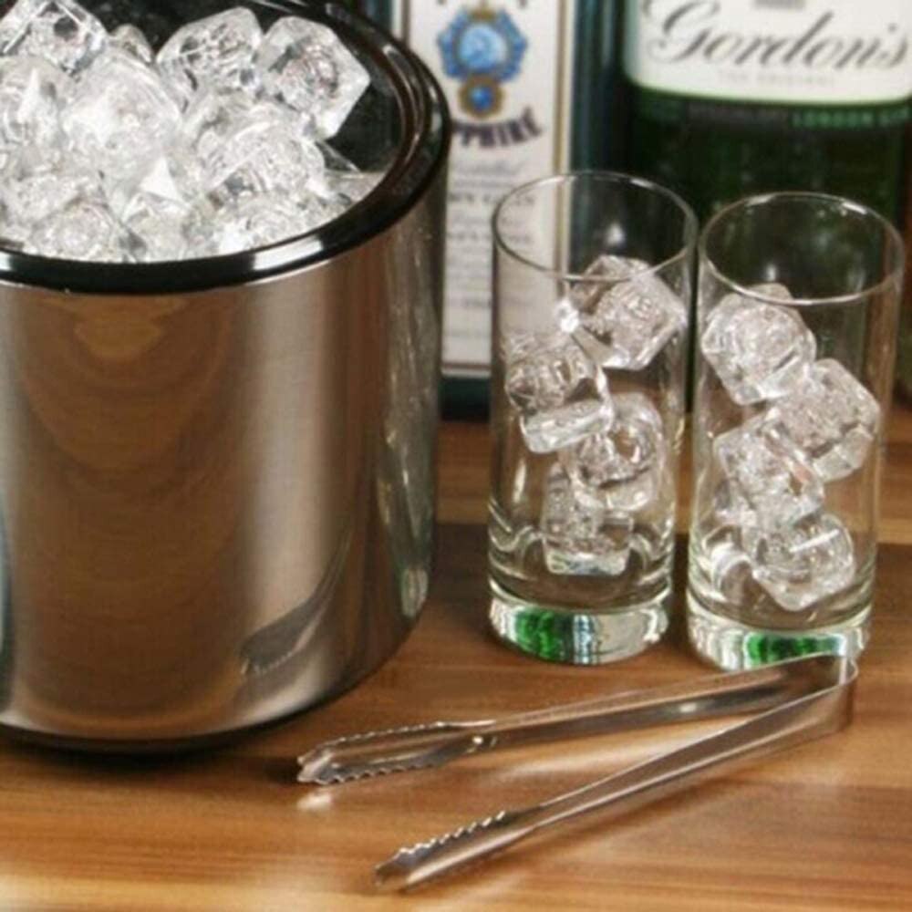 Stainless Steel Ice Tongs Gold Sugar Ice Cube Tong... – Grandado