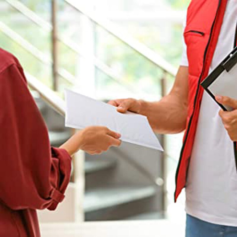 100 PCS/Lot White Kraft Paper Padded Envelope Post... – Vicedeal