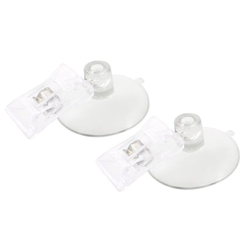 2 Pcs Plastic Round Suction Cup Clip Advertising D... – Grandado