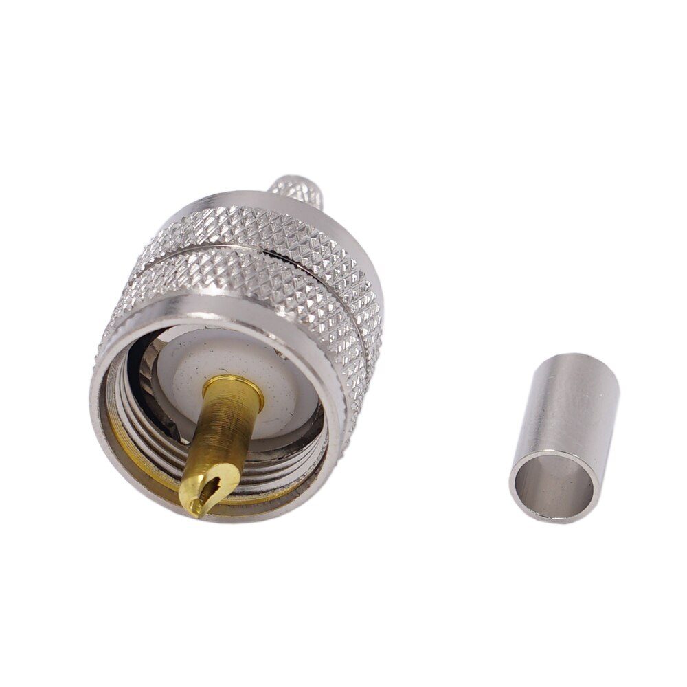 1Pcs UHF PL259 Male Plug Crimp RG58 RG142 LMR195 R... – Grandado