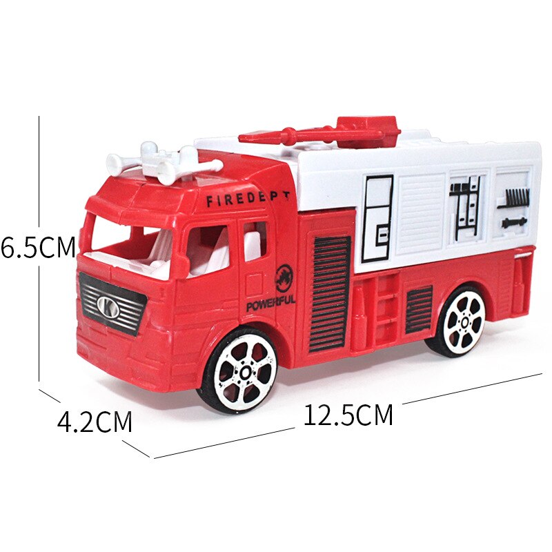 Mini Fire Truck Toys Fire Engines Road Signs for F... – Vicedeal