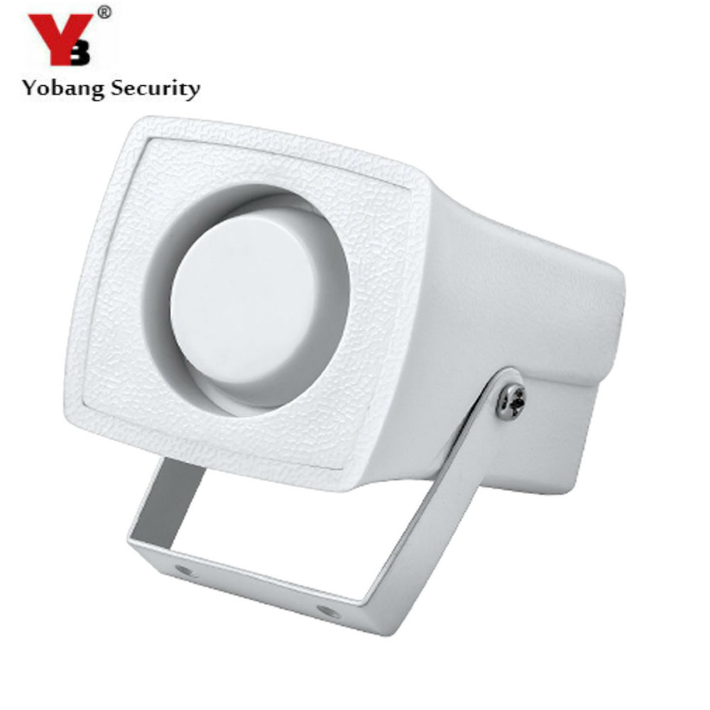 YobangSecurity Mini Hoorn Wit 105DB Geluid Alarm D... – Grandado