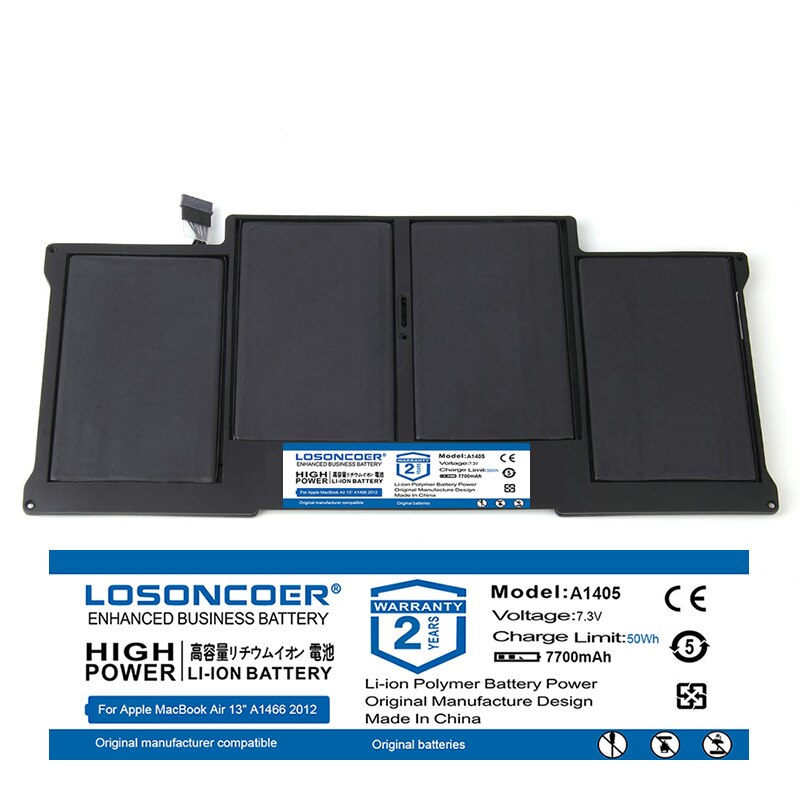 7700mAh 7.3V 50wh Laptop A1405 Battery for Apple M... – Vicedeal
