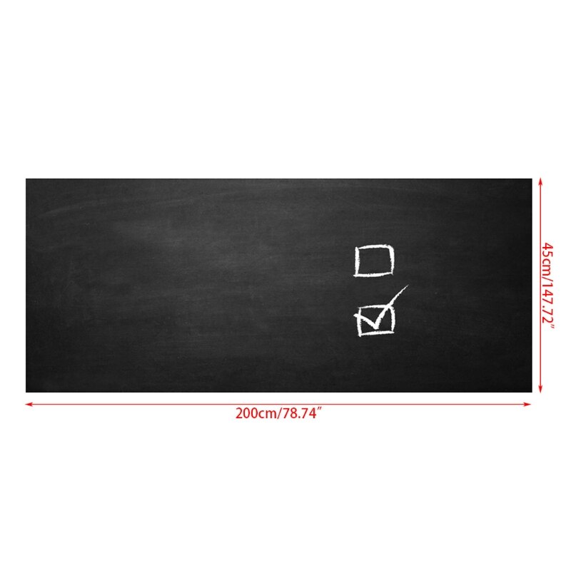 Novelty 45*200 cm Environmental Blackboard Chalk B... – Grandado