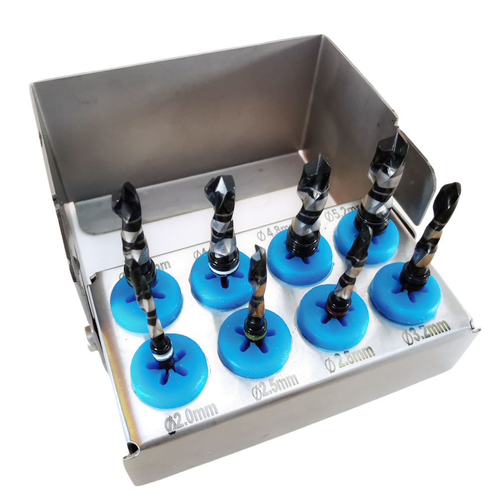 8pcs/lot Dental Implant Drills Kit Lance Pilot Dri... – Grandado